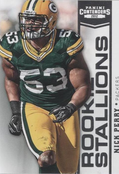 2012 Panini Contenders - Rookie Stallions Nick Perry #19 (RC) for sale ...