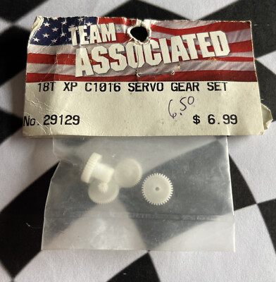 TEAM ASSOCIATED RC18T servo gearset XPC1016 29129 | eBay