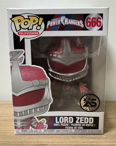 LORD ZEDD #666 Funko Pop! Power Rangers | eBay