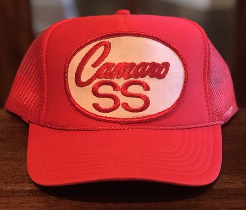 Vintage Chevrolet Camaro SS Patch on a Custom Foam High Crown Trucker ...