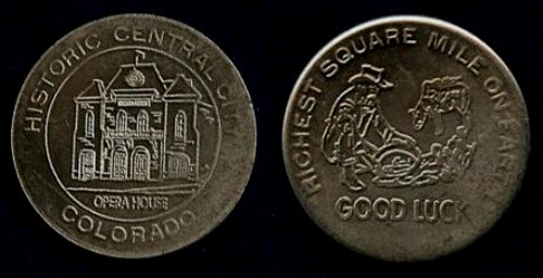 HISTORIC CENTRAL CITY COLORADO OPERA HOUSE RICHEST SQUARE MILE GOOD ...