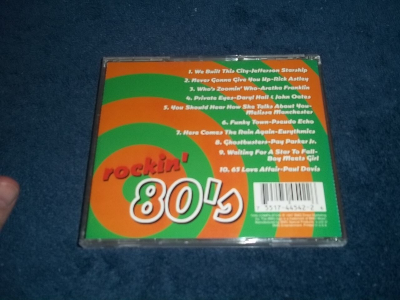ROCKIN' 80'S BY VARIOUS ARTISTS (CD, Apr-1997, BMG, SPECIAL PRODUCTS ...