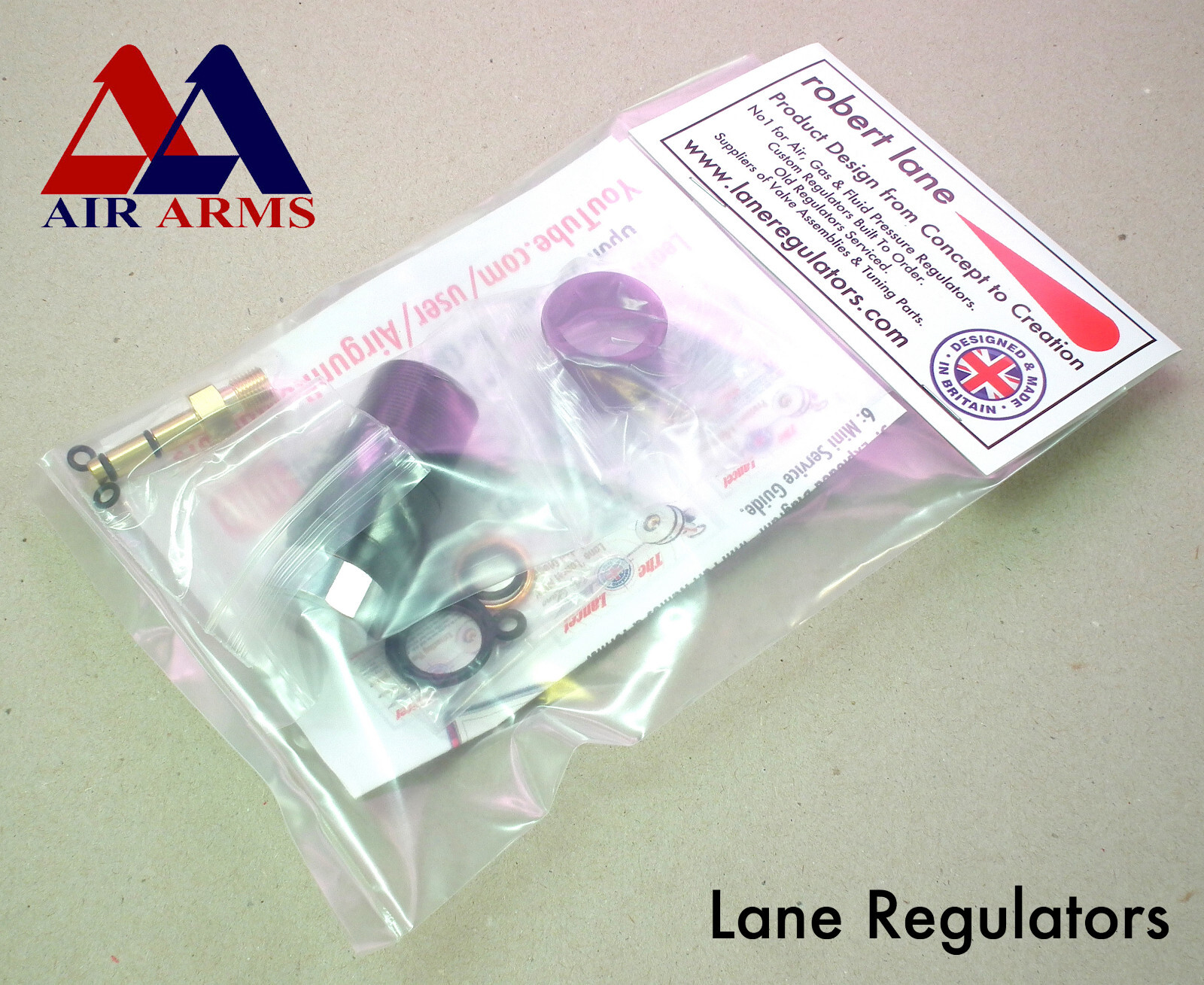 Air Arms S200 Air Rifle Pressure Gauge & Quickfill, CNC in UK by Lane ...