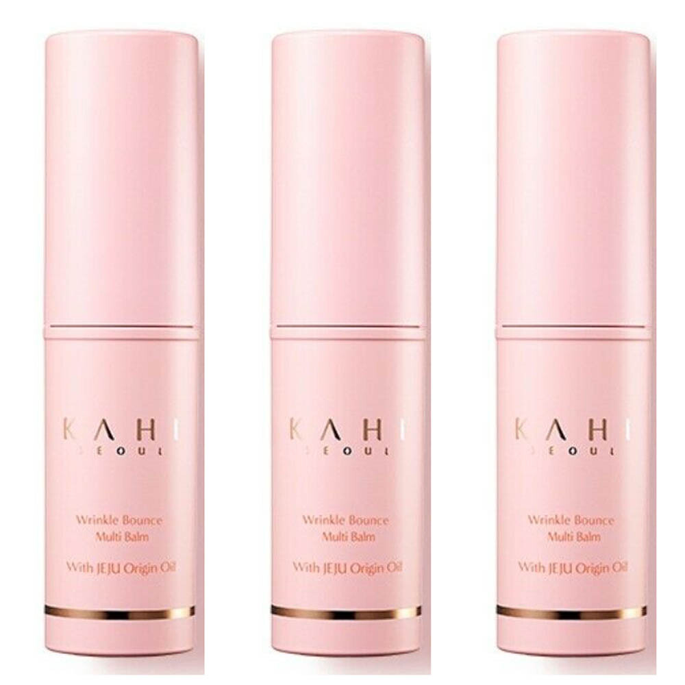[3EA] KAHI Wrinkle Bounce Multi Balm Stick 9g Moisturizer Care Wrinkle ...