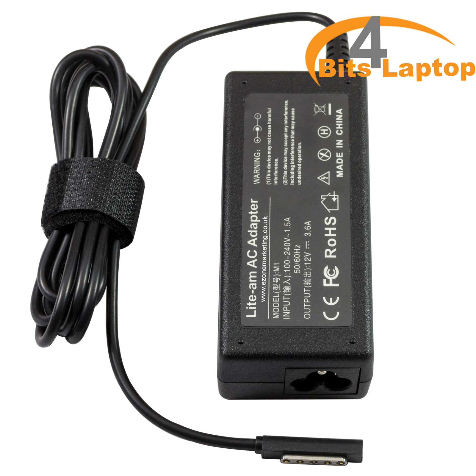 Microsoft SU10528-12043 HU10042-12075 Compatible Laptop Tablet AC ...