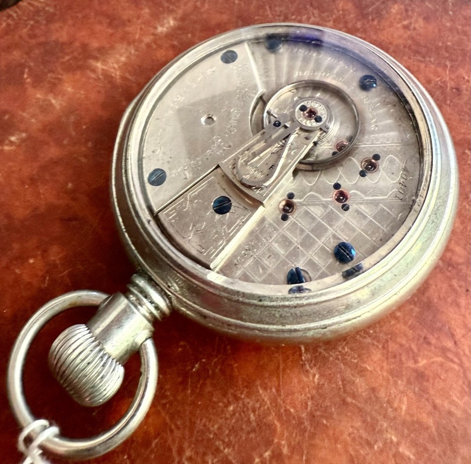 NON-MAGNETIC WATCH Co. Peoria, Illinois 15j, HC Low No.40,401. C:1890 ...