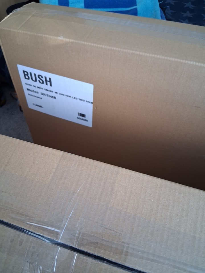 Bush SMART 4K HDR TV 50" Ultra HD LED Freely Powered By TiVo 50UT24SB ...