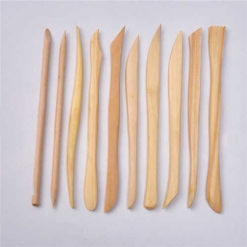 Wood Clay Modeling Tools Brown Clay Sculpture Tools Modeling Tools for ...