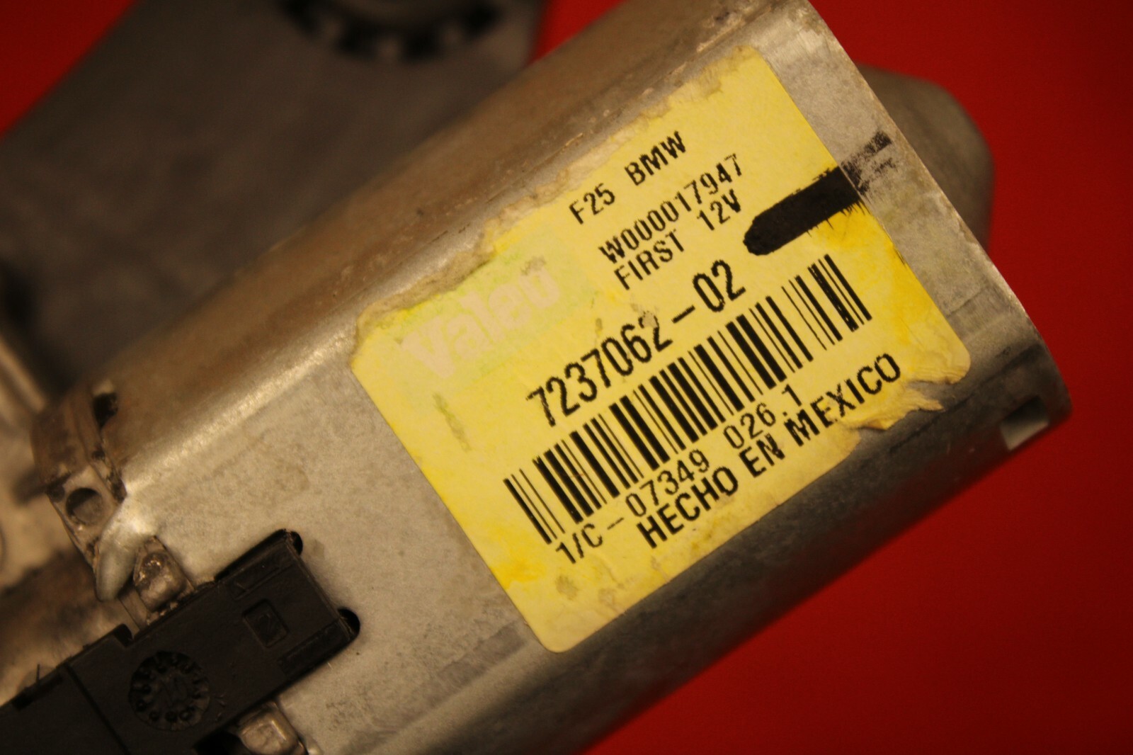 Rear Window Wiper Motor Drive OEM BMW F25 X3 2011-2017 67637237062 | eBay