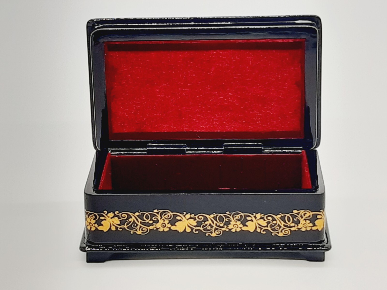 Ukrainian lacquer box “Christmas in town” Hand made in Ukraine ...