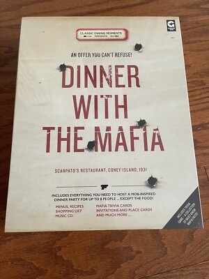 Dinner With The Mafia INCLUDES EVERTHING NEEDED TO HOST MOB INSPIRED ...