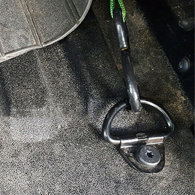 30PCS Heavy Duty D-Ring Tie Down Stainless Steel Anchor Point Black ...