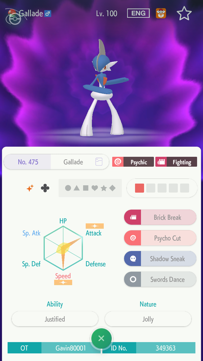 Gallade Pokemon Sword Gallade (Pokémon) Bulbapedia, The
