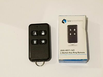 2GIG TECHNOLOGIES 4 BUTTON KEY RING REMOTE 2GIG-KEY1-345 | eBay