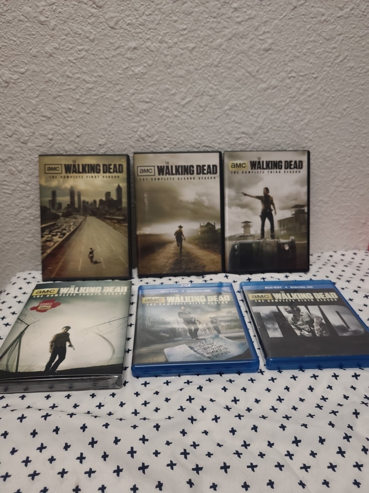 The Walking Dead Dvd & Blu-Ray Complete Seasons Sets 1-6 Television ...