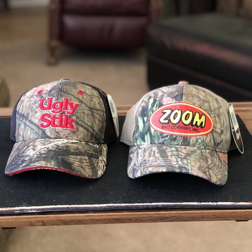 New! ZOOM Bait & UGLY STIK Fishing/ Baseball/ Trucker Adjustable - 2 ...