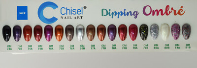 Chisel Nail Art 2 in 1 Acrylic/Dipping OMBRE Powder 2 oz - OM 73A | eBay