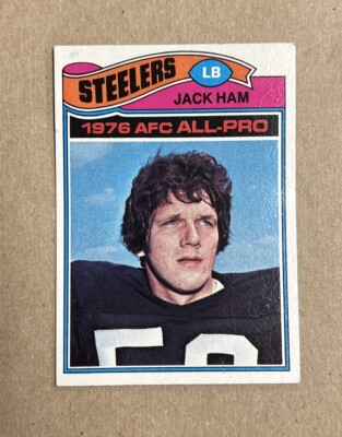 1977 Topps Football Jack Ham Pittsburgh Steelers Card #140 | eBay