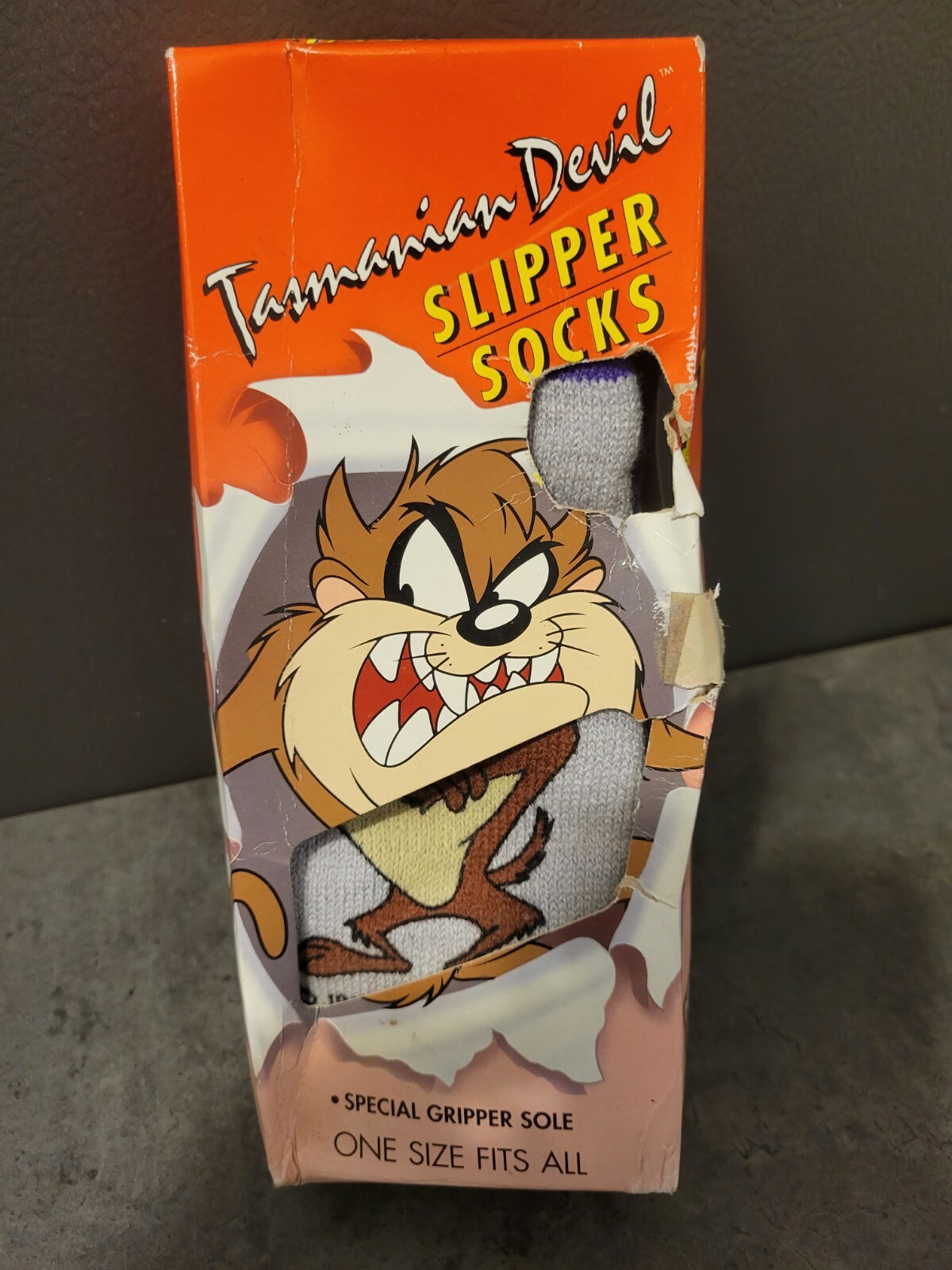 Tazmanian Devil Slipper Socks | eBay