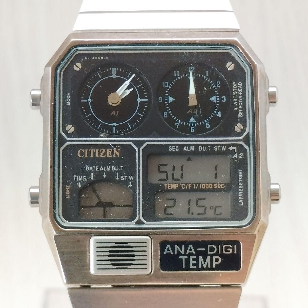 CITIZEN 8988-Q01911 Ana-Digi Temp Chronograph Quartz Men's CITIZEN 8988-Q01911 Ana-Digi Temp Chronograph Quartz Men's