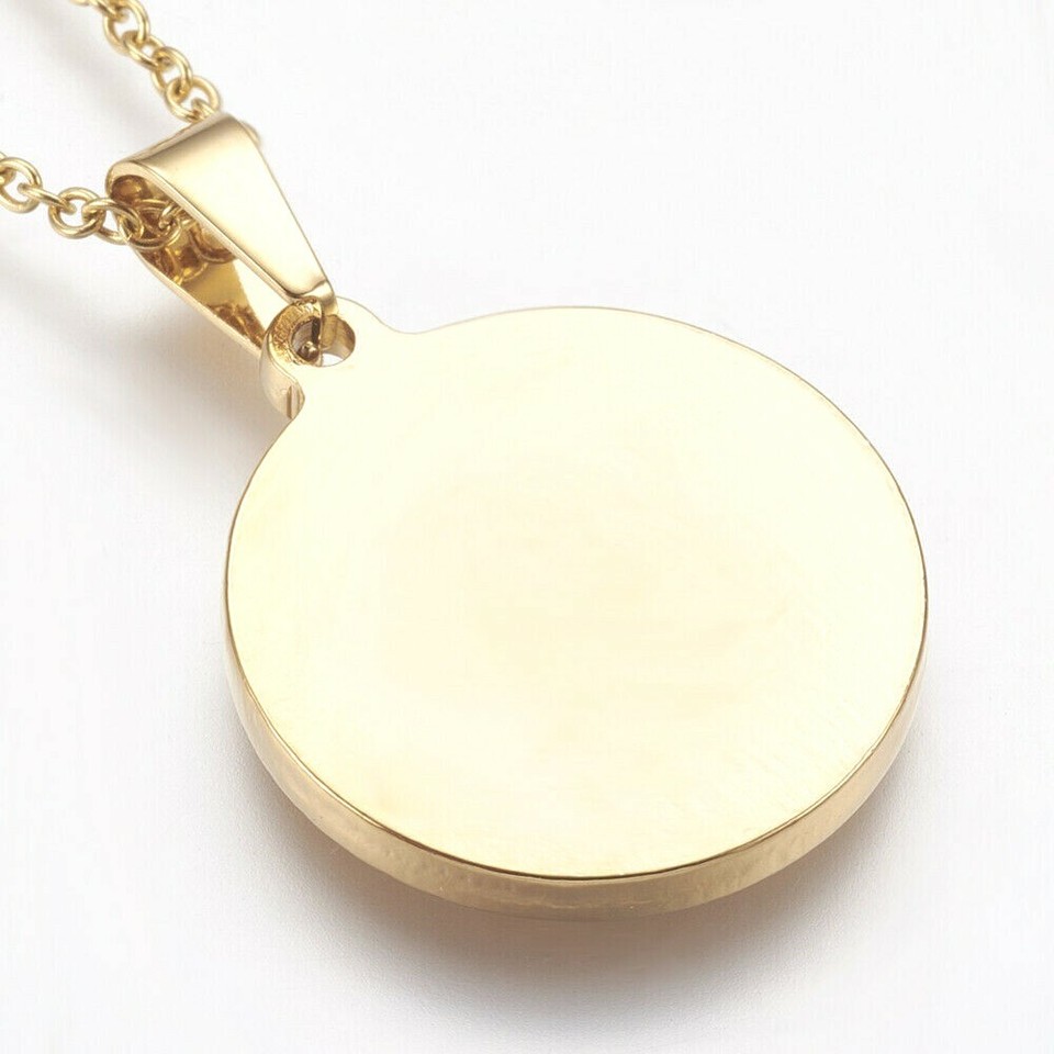 SCORPIO ZODIAC PENDANT Gold Colour Stainless Steel And Stainless Steel ...