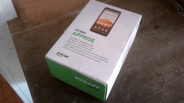 Alcatel Apprise 5002R 16GB Cricket Wireless (Unlocked) Smartphone for ...