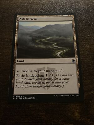 Magic the Gathering MTG Ash Barrens (236) Masters 25 D2837* | eBay