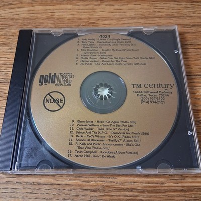TM Century Gold Disc 4024 CD R&B Radio Broadcast Patti LaBelle Prince R ...