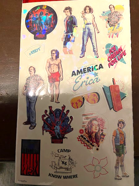 Stranger Things - Sticker Sheet Set - 34 Stickers-Double-Sided ...