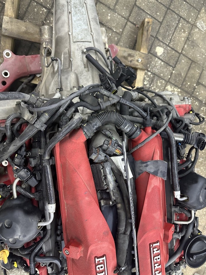Ferrari F154 3.9L Twin-Turbo V8 Engine – OEM Genuine Ferrari 488 / F8 ...