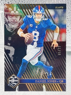 DANIEL JONES "DANNY DIMES" - 2023 Panini Limited #'d 05/22 SP GIANTS ...