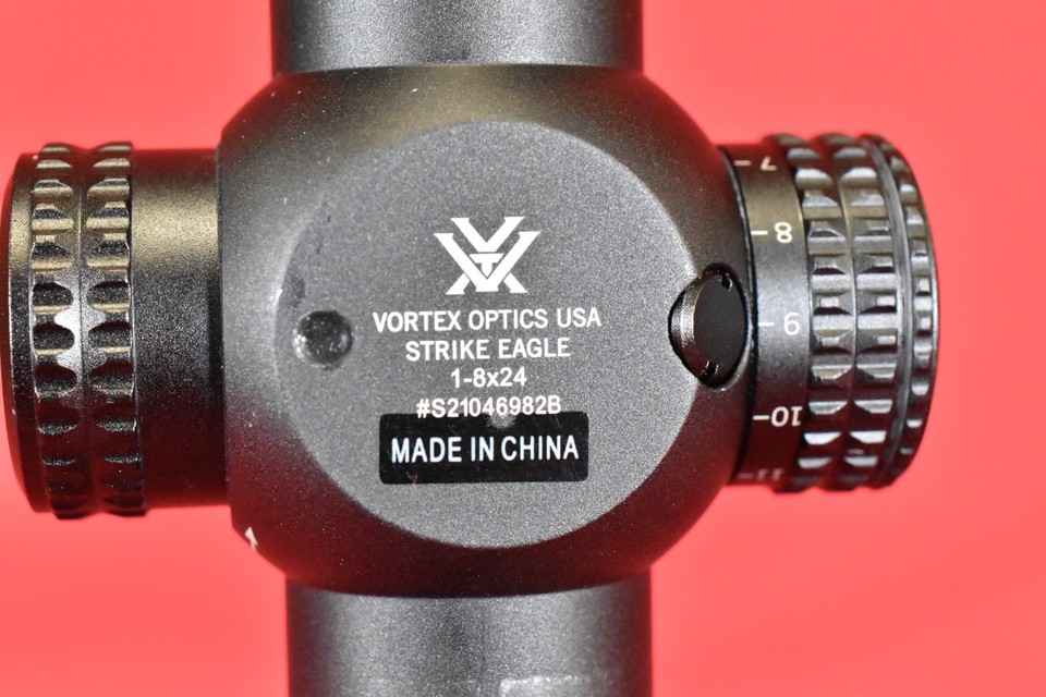 Vortex Strike Eagle 1-8x24mm SE-1824-2 BDC3 Reticle 30mm Tube Black ...