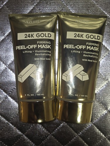 Azure 24K Gold Firming Peel Off Mask Lift Illuminate & Rejuvenate 5 Fl ...
