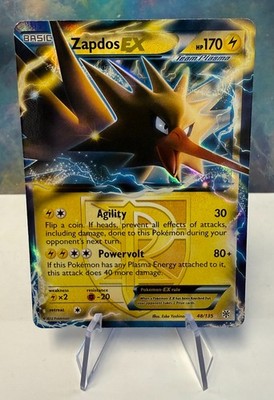 Zapdos EX (Team Plasma) 48/135 Plasma Storm Holo | eBay