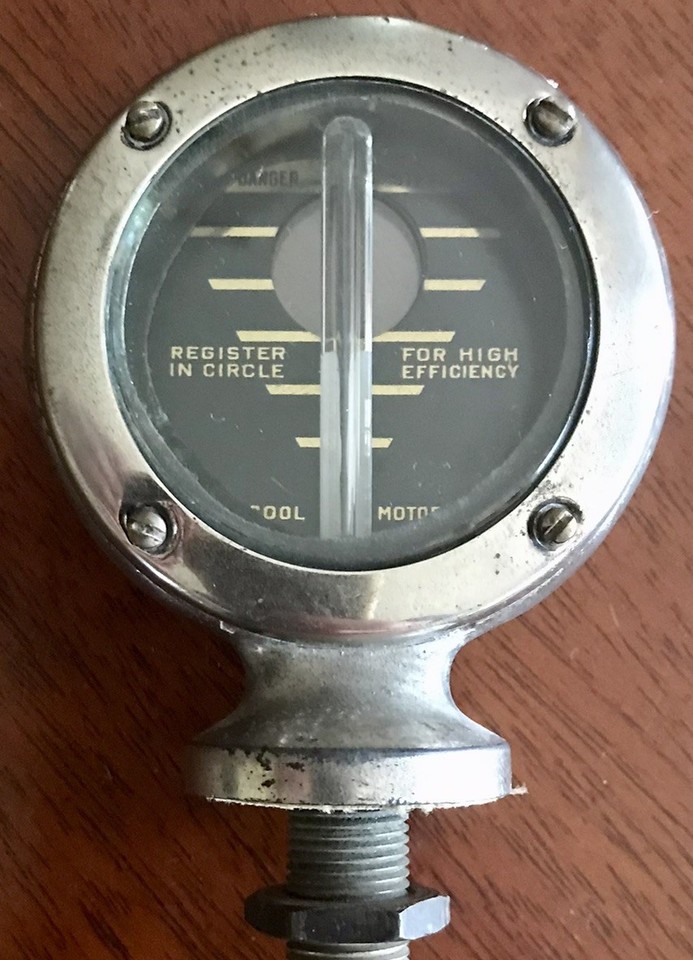 All Original 1920s WILLYS-OVERLAND MotoMeter Temperature Gauge ...