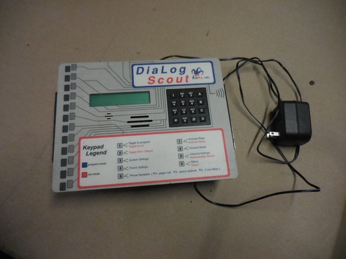 Dialog Scout Keypad Legand Alarm Monitor Control RS-232 | eBay