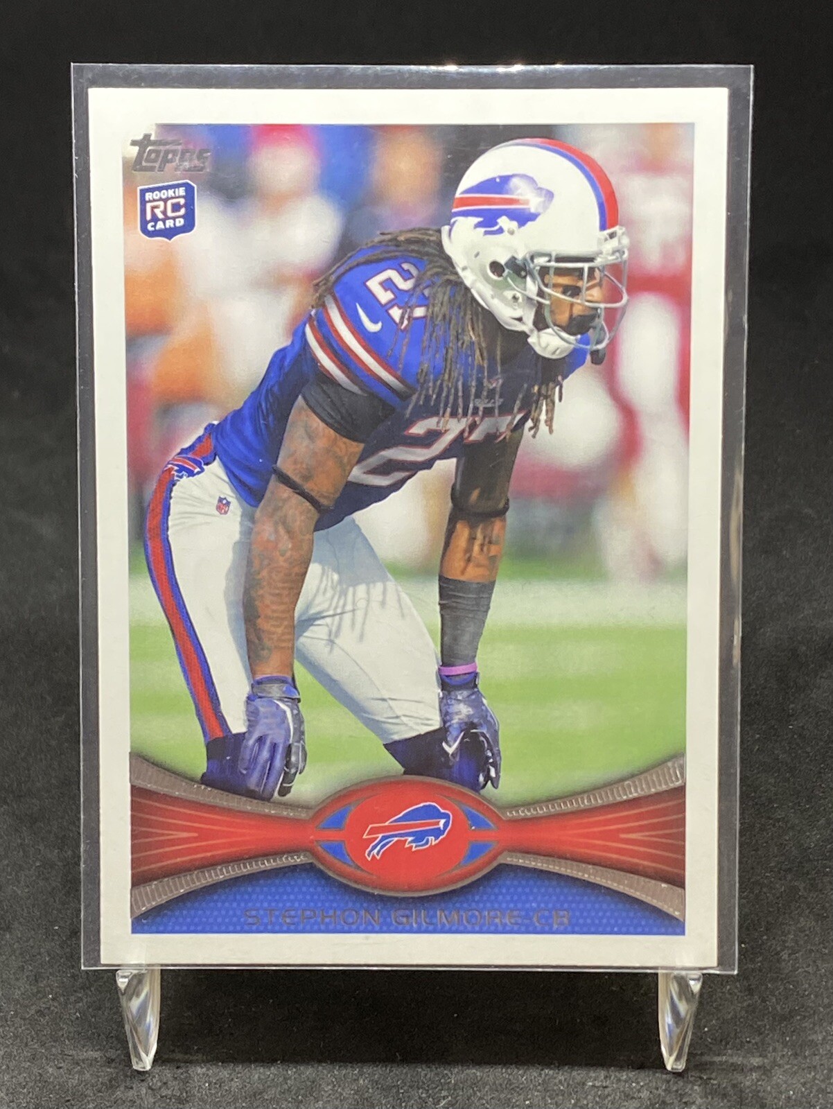 2012 Topps Football Stephon Gilmore Rookie Card RC Dallas Cowboys #154 ...