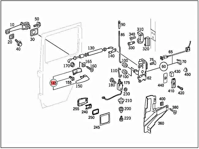 W463 Seat Panel (left Or Right) (Mercedes G W460, W461), 52% OFF