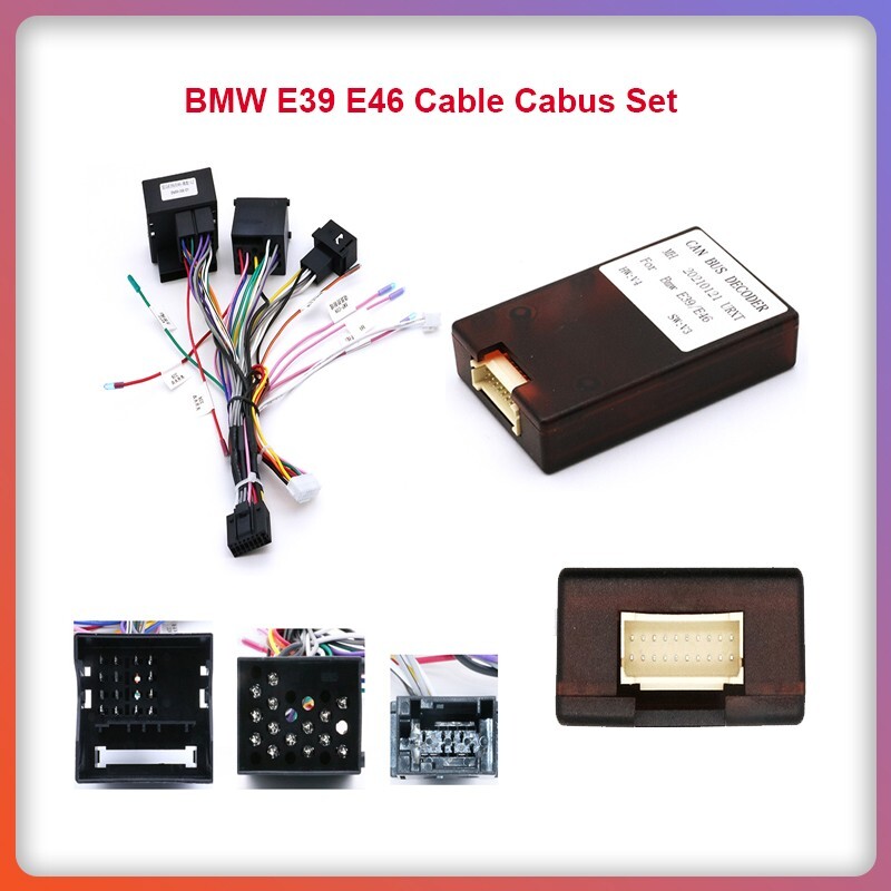 16Pin Power cable Wire Harness Canbus For BMW 3 5 Series M5 E39 X5 E53 ...