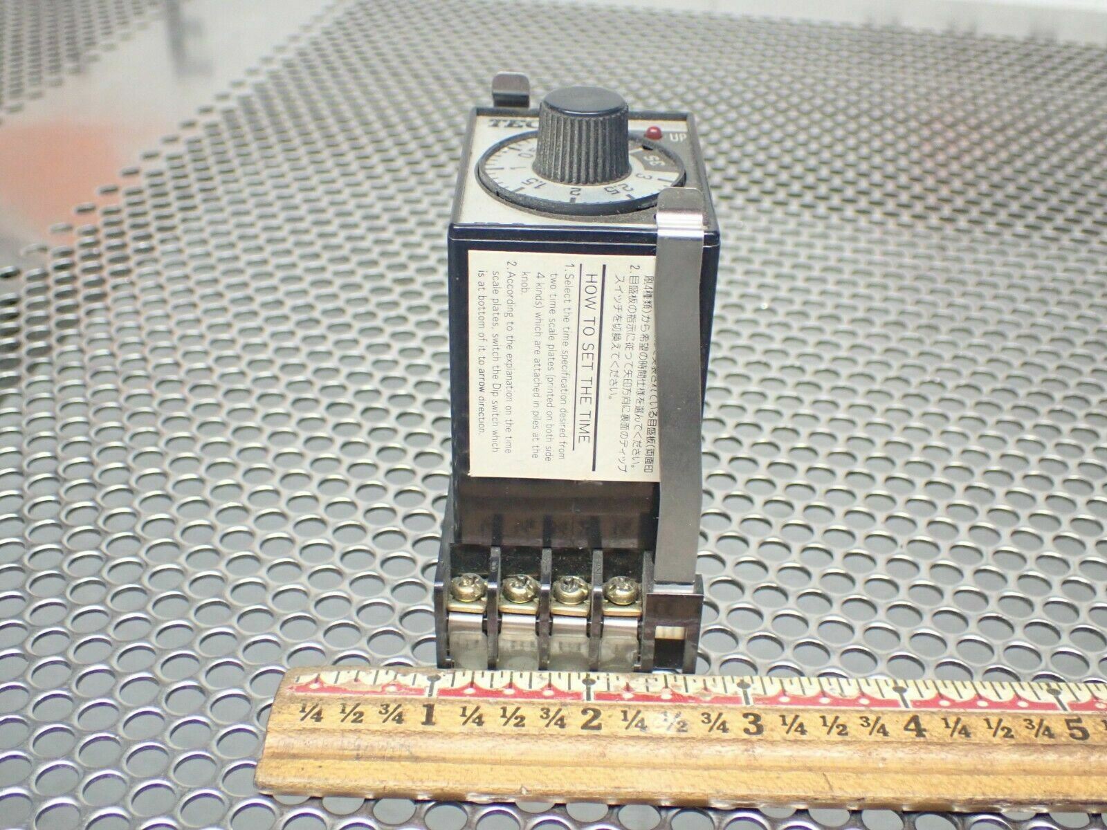 TEC Tokyo Electronic ER-3 Type ER-31B 3S-3M 30S-30M Multi Range Time ...