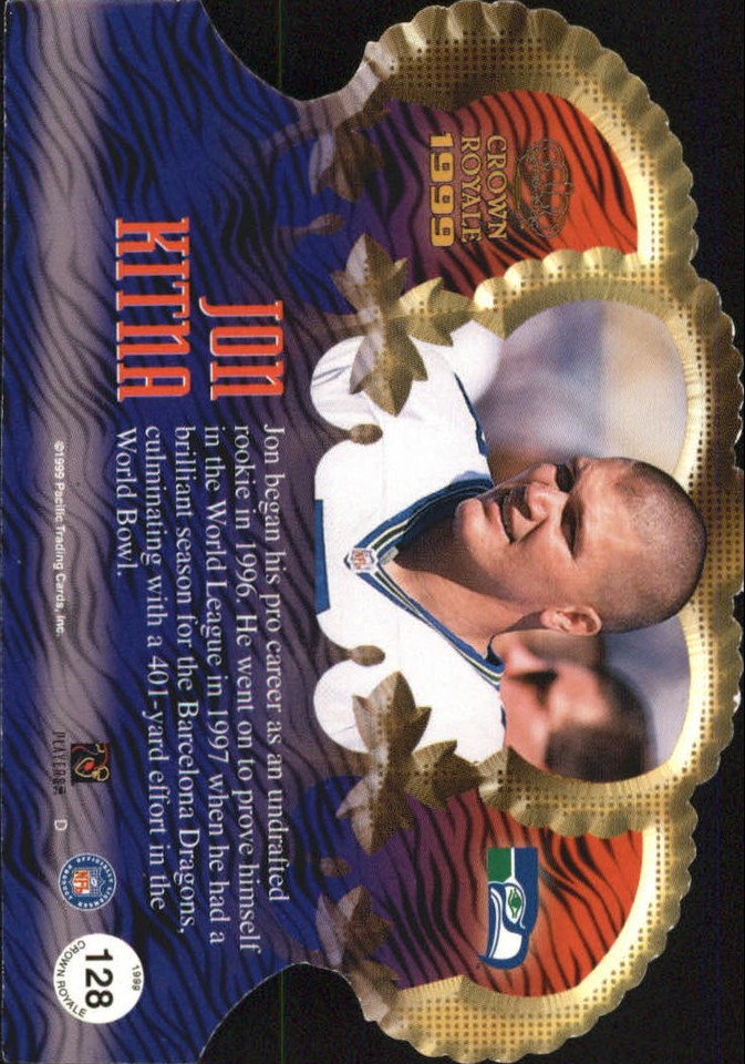 1999 Crown Royale Football Card #128 Jon Kitna | eBay