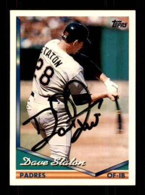 1994 Topps #507 Dave Staton AUTOGRAPHED!! Padres 240066 | eBay