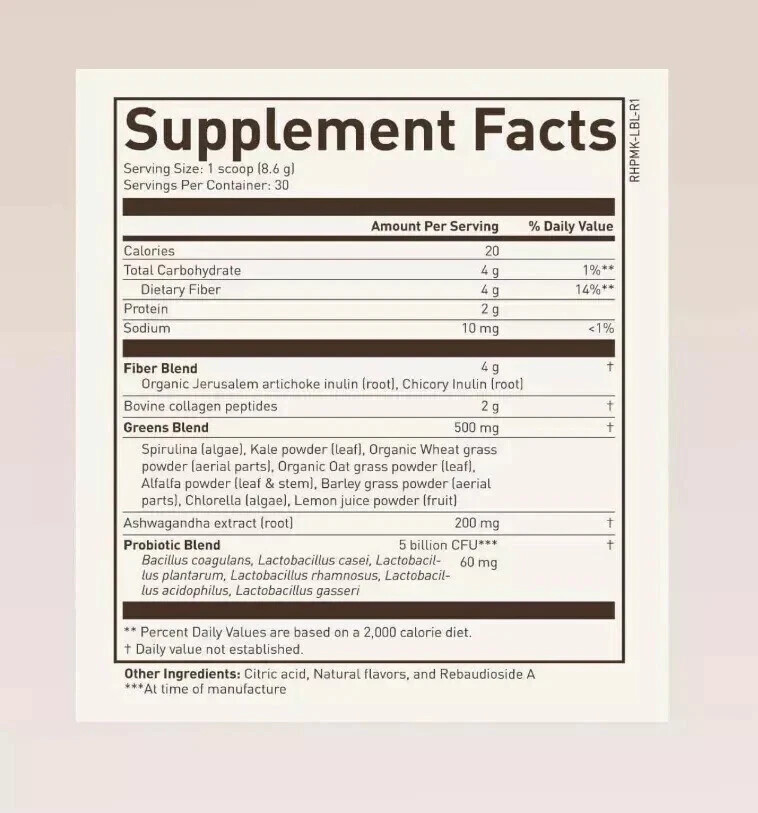 By Chuck Norris Morning Kick, Greens Superfood Powder Supplement with ...