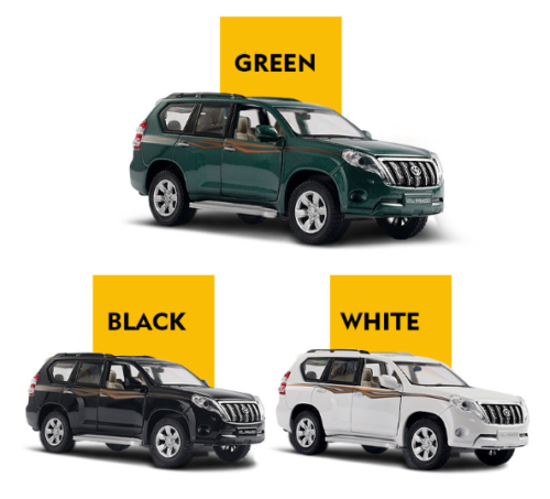 Toy Toyota Land Cruiser Prado 1:24 Alloy TOYOTA Land Cruiser Prado Car