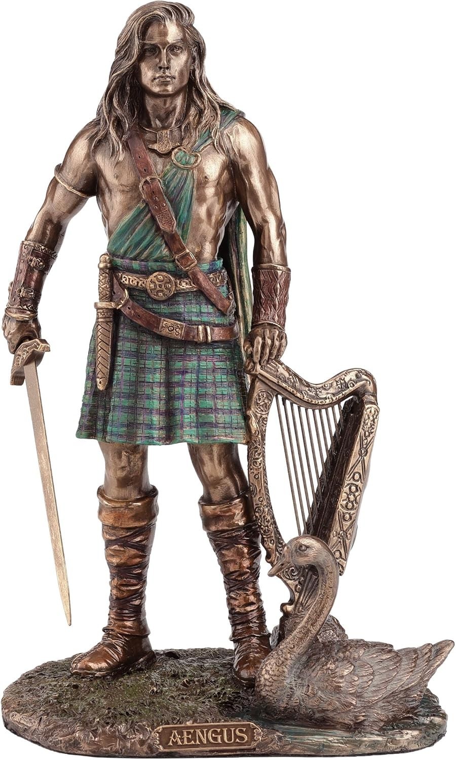 Veronese Design 9 inch T Aengus The Irish God of Youth and Love Statue ...