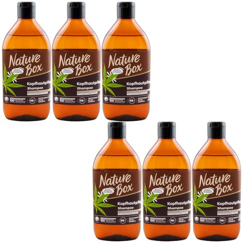 Nature Box Kopfhautpflege Shampooing 6 X 385ml de Graines de Chanvre ...