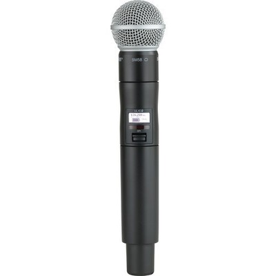 Shure ULXD2/SM58 VHF Digital Handheld Wireless Microphone Transmitter ...