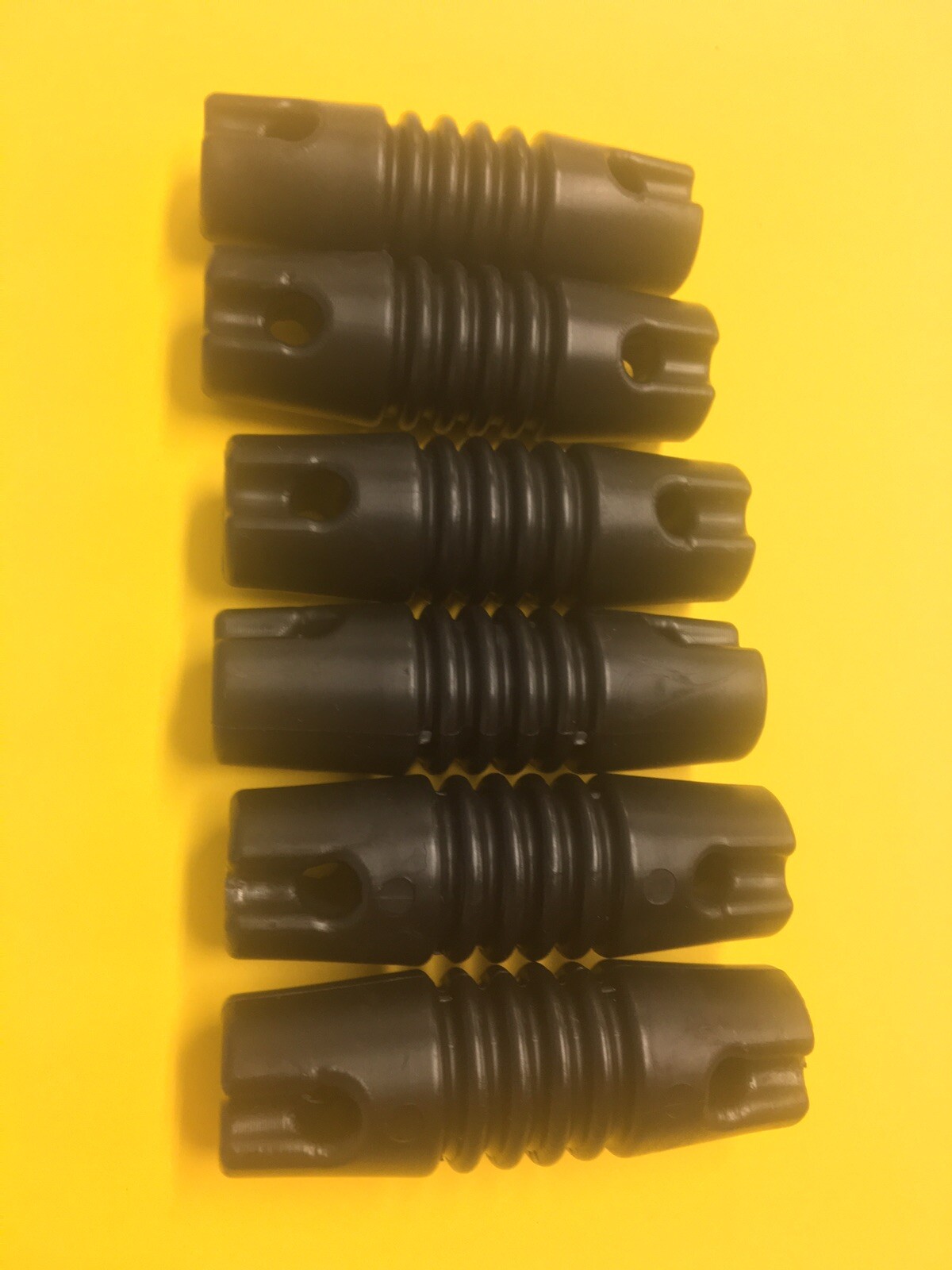 6 Pak Black Nylon Dog Bone Antenna Insulators For Ham Radio/ Shortwave ...