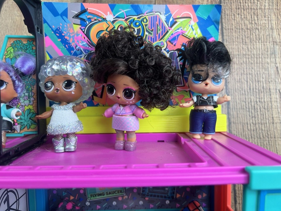 LOL SURPRISE CLUBHOUSE Containers Stackable Playset 15 Dolls ...