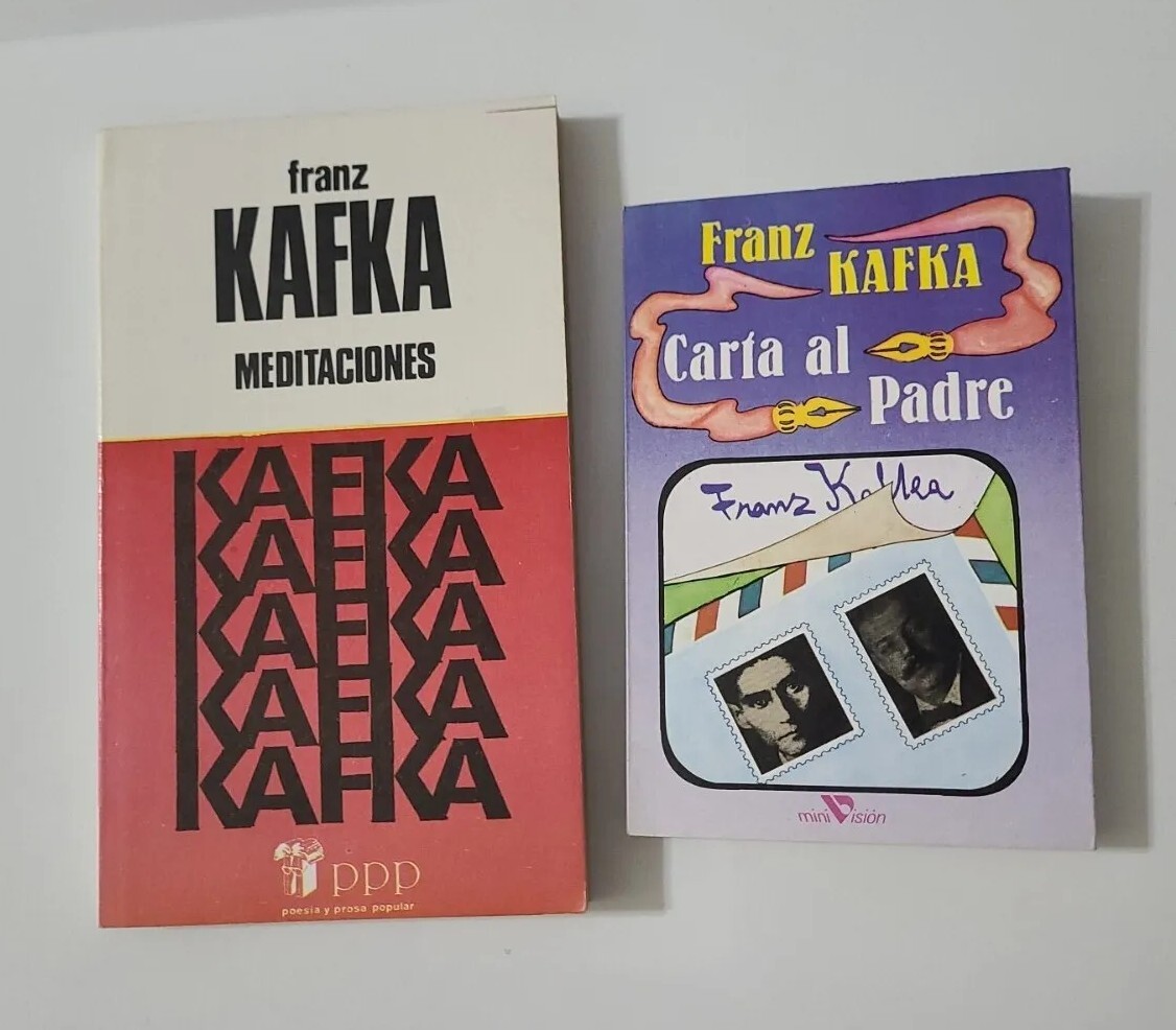 MEDITACIONES 4ª Edición 1984 y CARTA AL PADRE mini 1983 de Franz Kafka ...